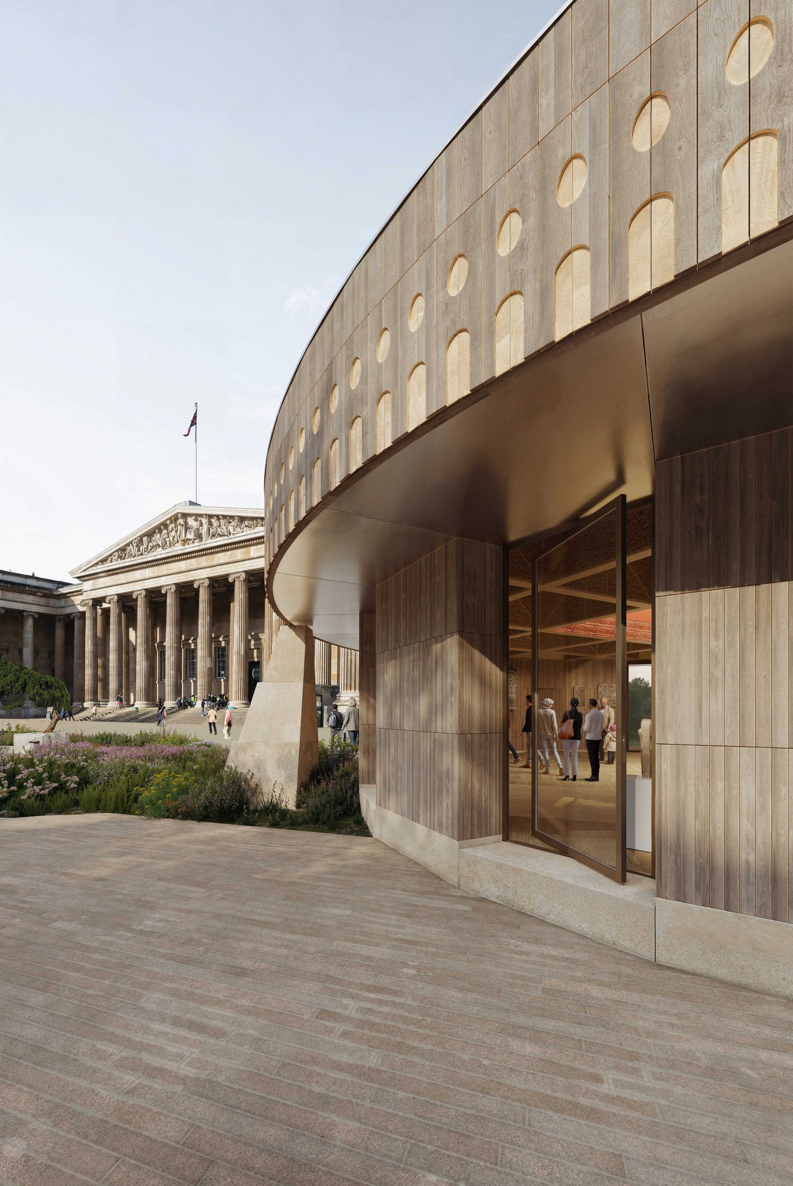 British Museum Visitor Welcome Pavilion - Hayatsu Architects